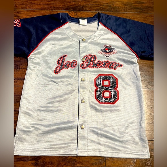 Joe Boxer | Shirts & Tops | Vintage Joe Boxer Baseball Jersey Boys Size ...
